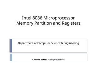 Lecture-3 (8086 Memory Address Space Partition).pptx