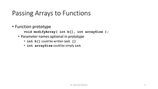 Data Structures - Lecture 3 [Arrays] | PPT