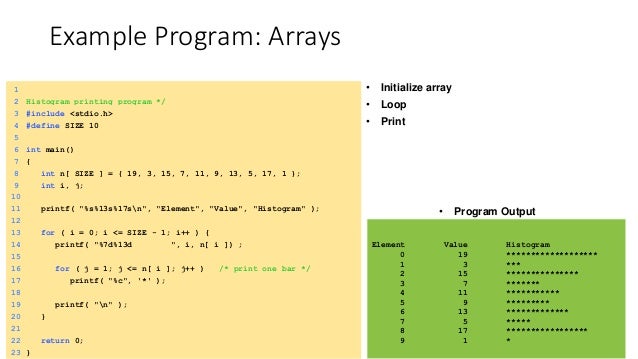 Data Structures Lecture 3 [arrays]