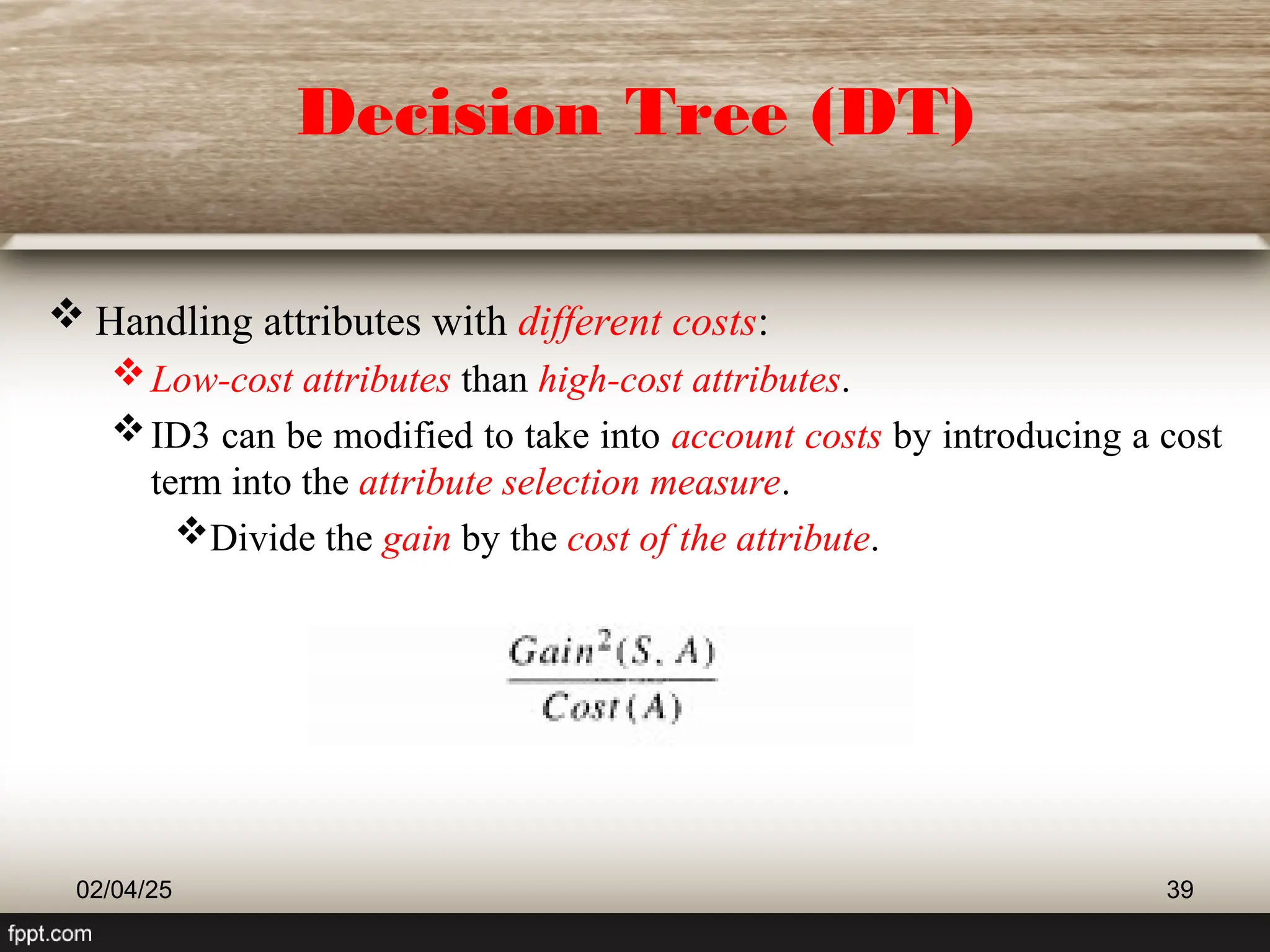 Lecture -3 Classification(Decision Tree).ppt