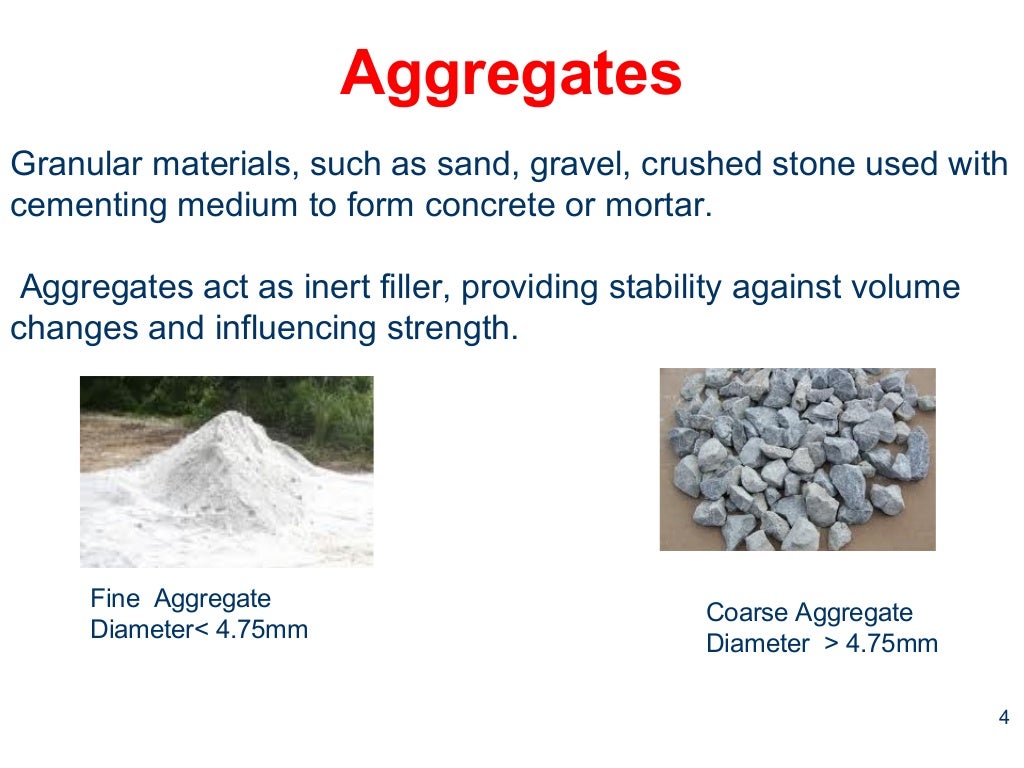 Lecture 3, constituents of concrete-fine aggregate