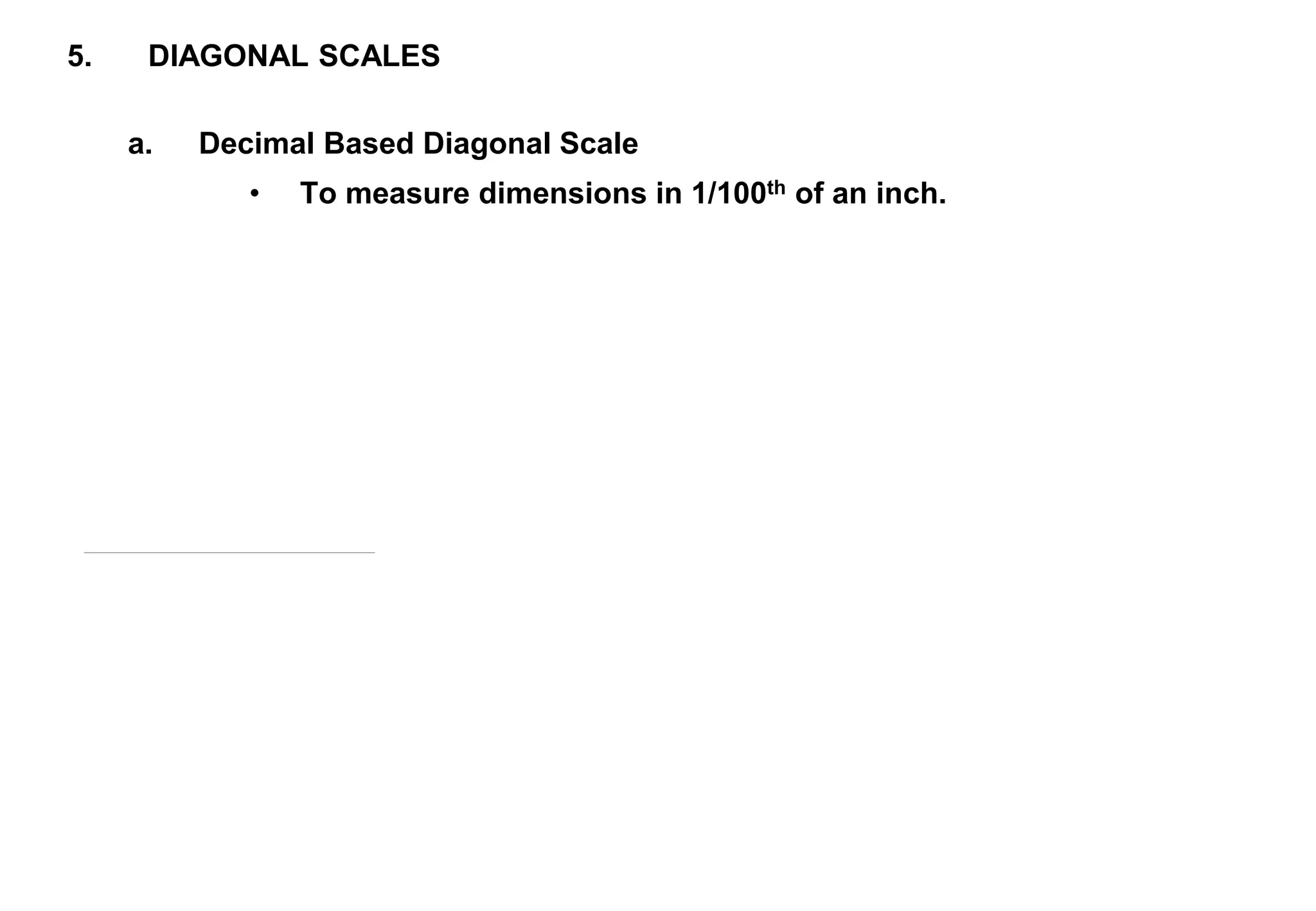 The diagonal scale and its formation method | PPT