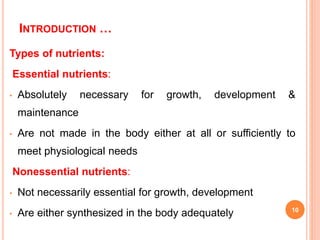 Lecture-3 Introduction to human nutrition.pptx