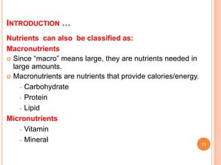 Lecture-3 Introduction to human nutrition.pptx