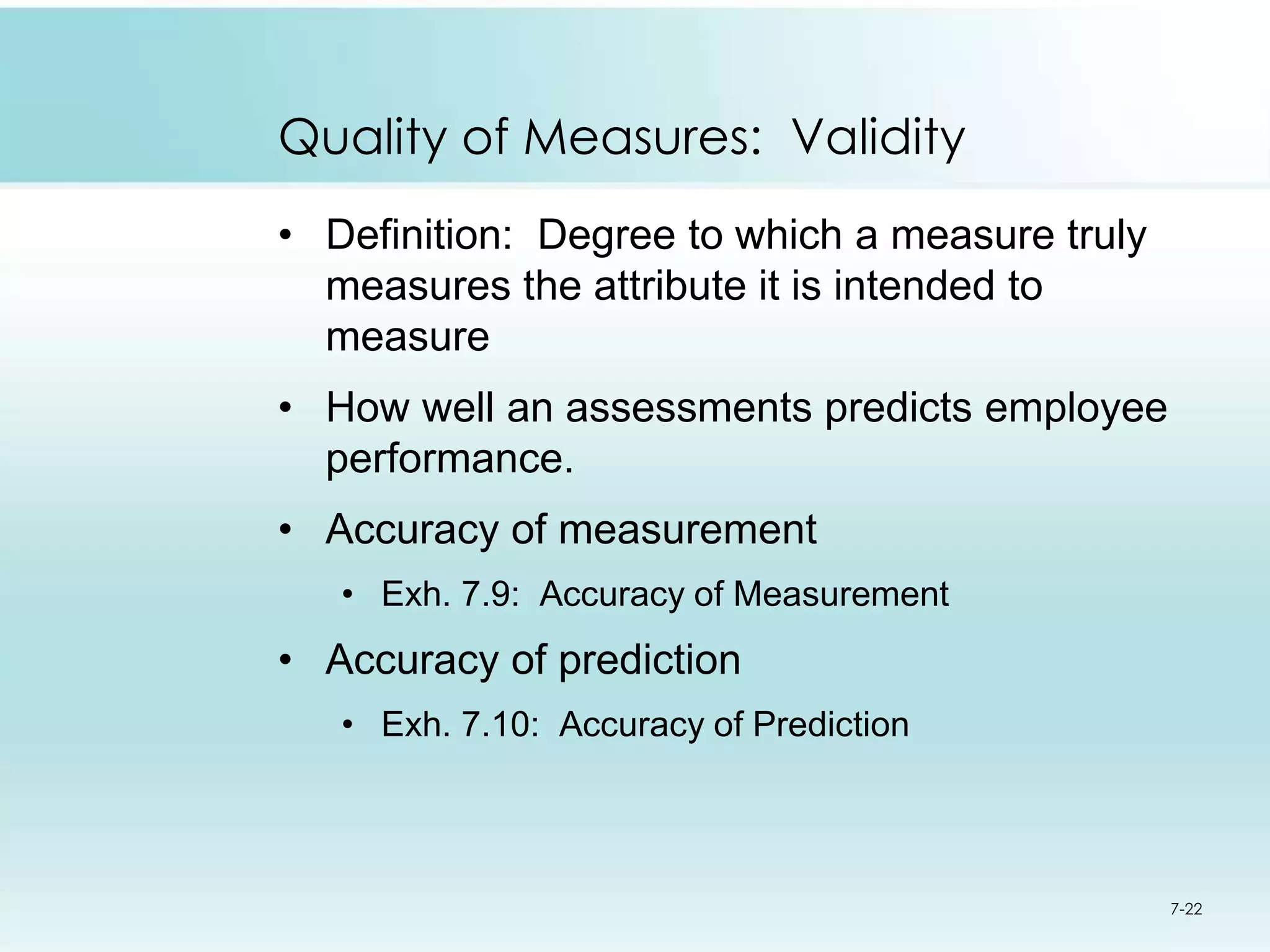 Lecture 3 measurement, reliability and validity ( | PPTX