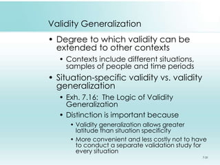 Lecture 3 measurement, reliability and validity ( | PPTX