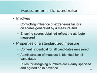 Lecture 3 measurement, reliability and validity ( | PPTX