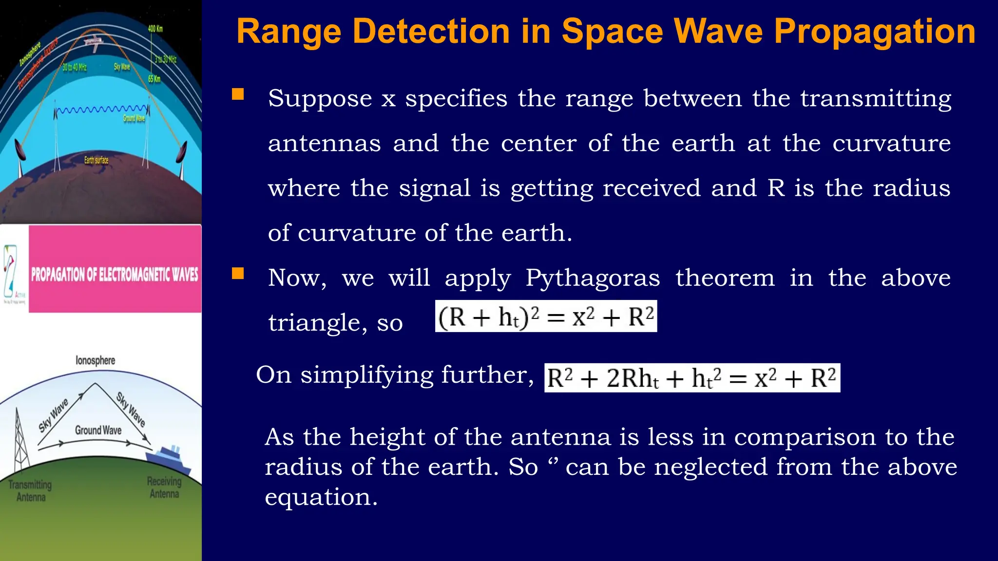 SPACE WAVE PROPAGATION AND NEED OF SPACE WAVE PROPAGATION LOS | PPTX