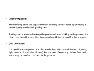 Lecture-3 Moulding sand.pptx DIFFERENT PROPERTIES OF SAND | PPT