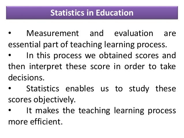 Role Of Statistics In Education role-of-statistics-in-education