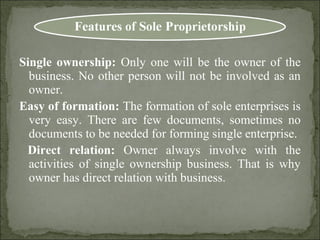 Sole Proprietorship | PPT