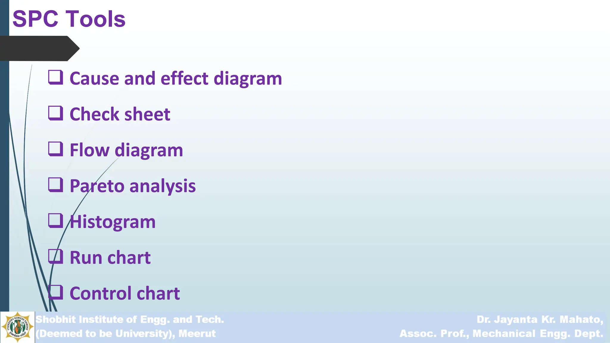 Seven Basic Tools of QC and their Applications | PPT