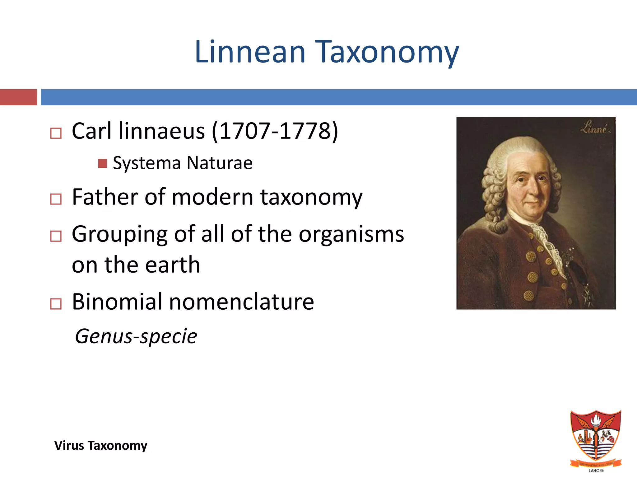 virus taxonomy and classification | PDF