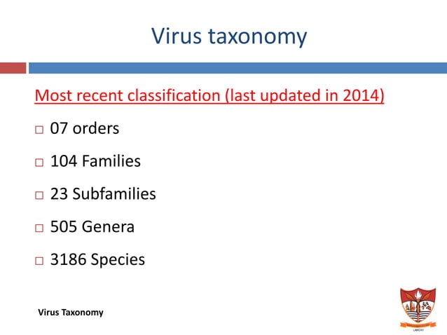 virus taxonomy and classification | PDF | Biological Sciences | Science