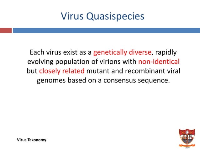 virus taxonomy and classification | PDF | Biological Sciences | Science