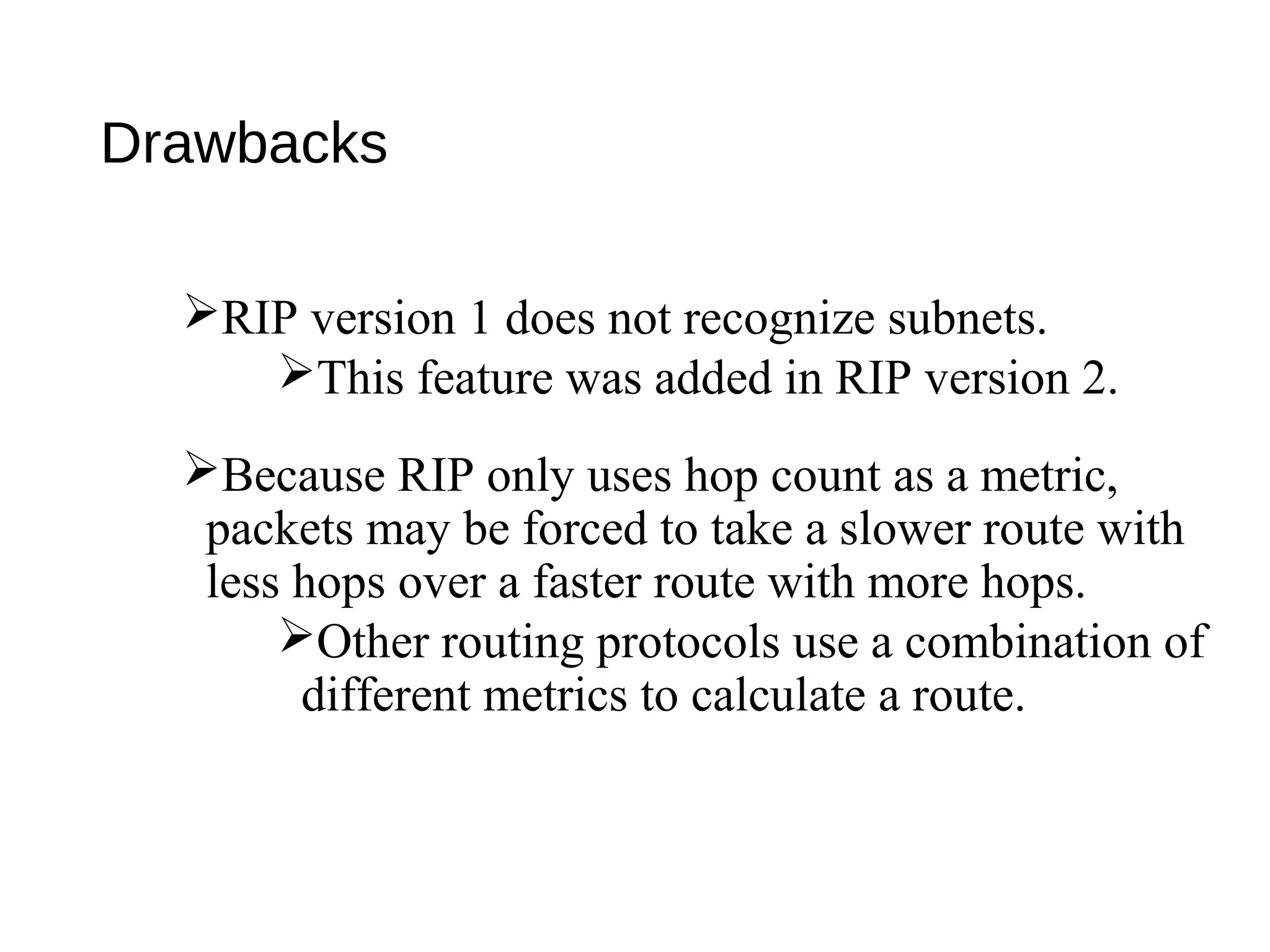Routing Information Protocol Rip Ppt