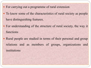Lecture 4- characteristics of indian rural society | PPTX