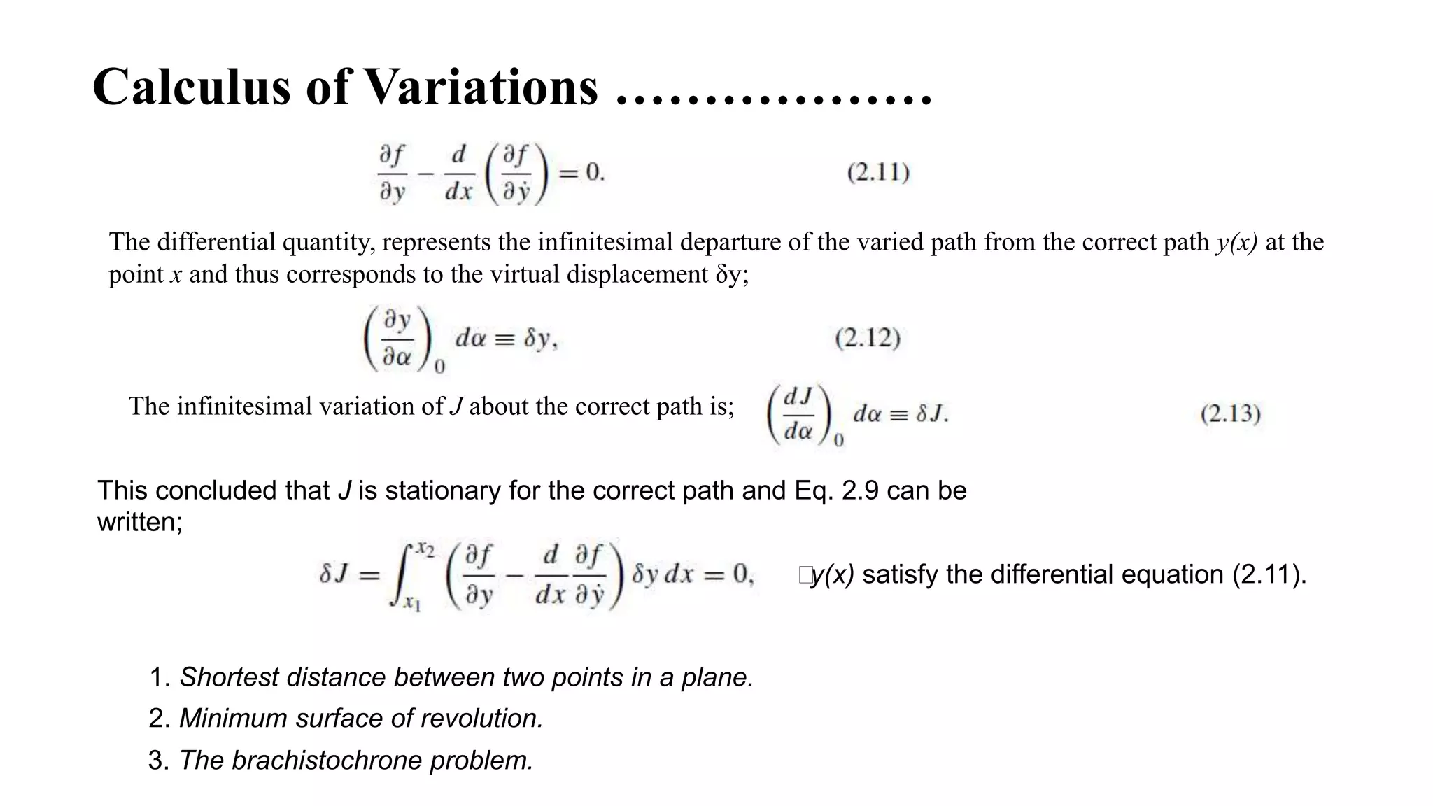 Variational Principle | PPTX