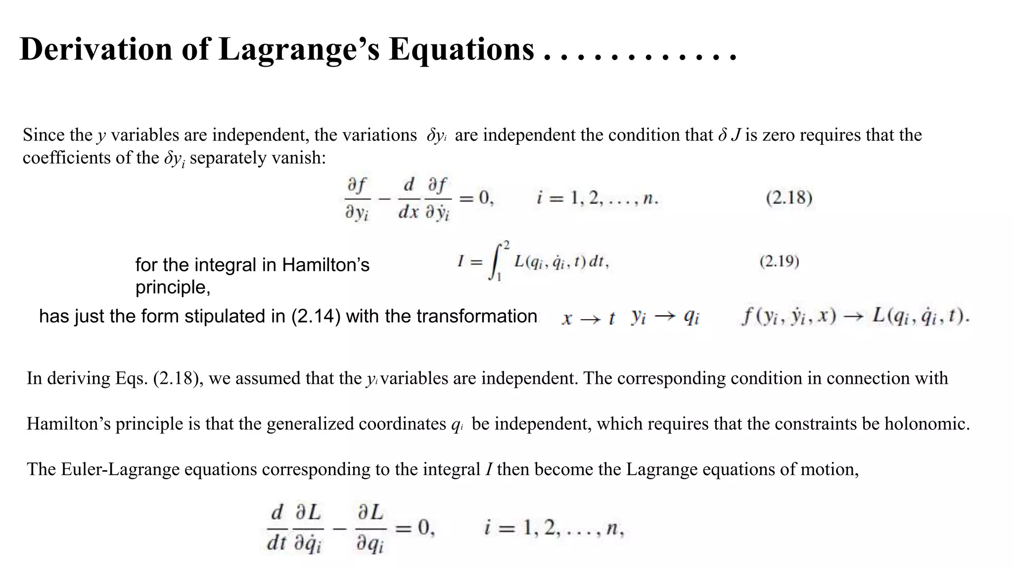 Variational Principle | PPTX