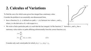 Variational Principle | PPTX