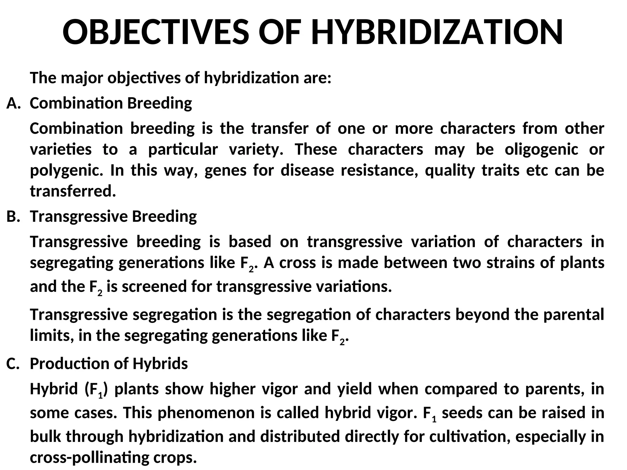 hybridization ppt including all the important pointsa | PPT