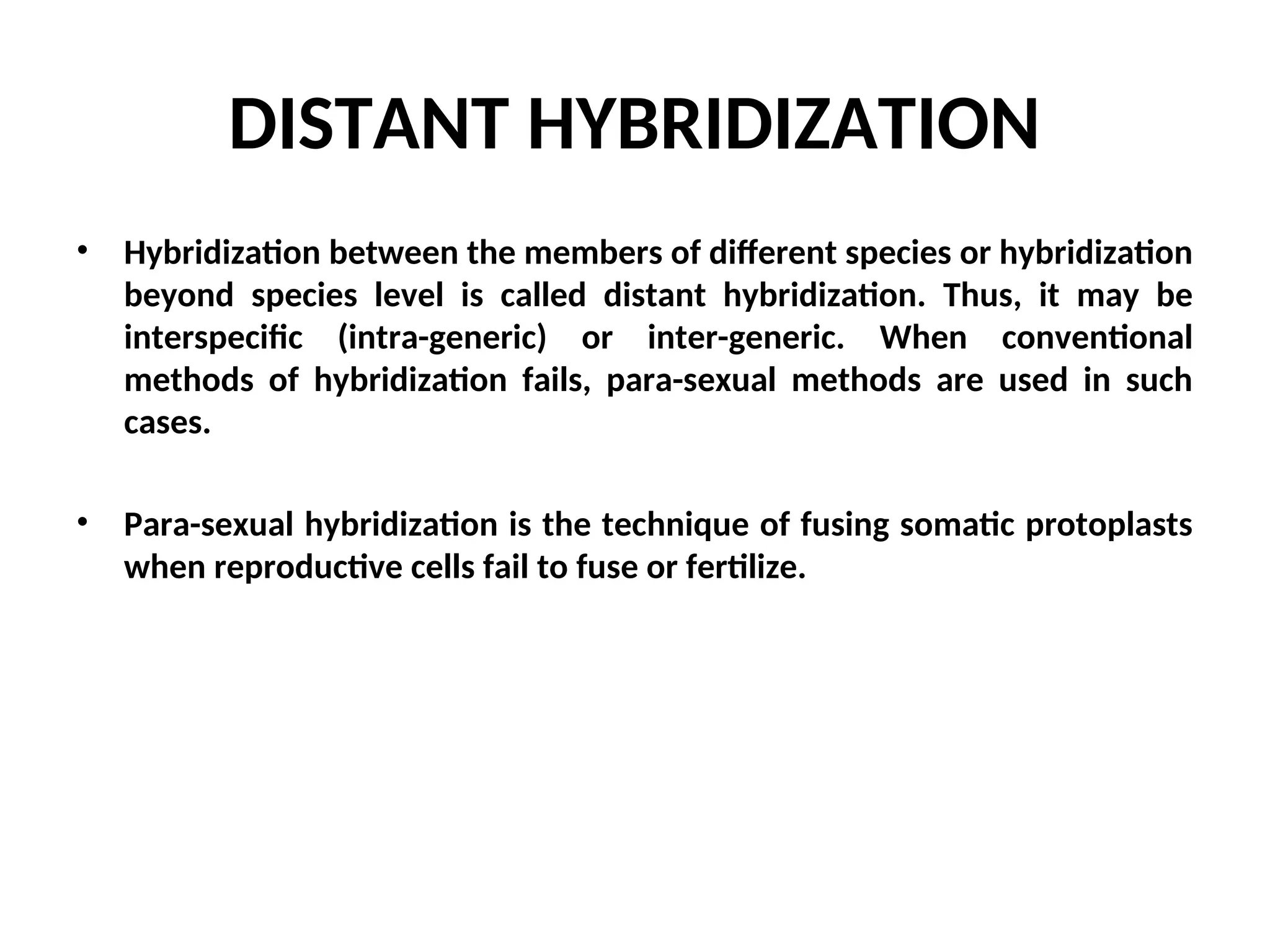 hybridization ppt including all the important pointsa | PPT