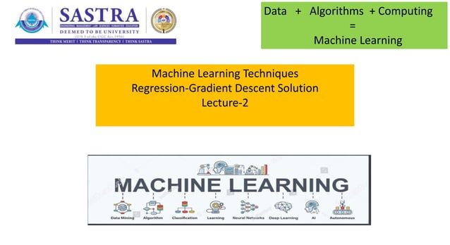 Lecture-4-Linear Regression-Gradient Descent Solution.ppt