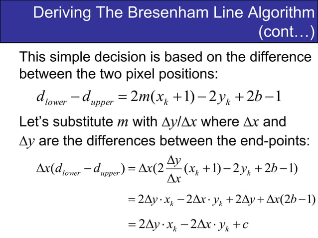 Lecture-4-Scan_Conversion_Bresenhams_Algorithm.ppt