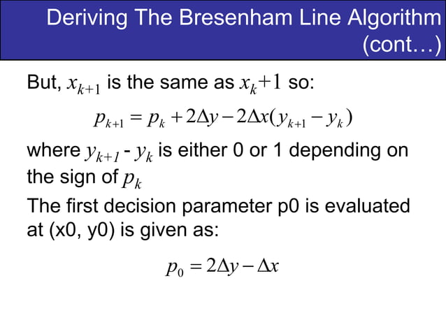 Lecture-4-Scan_Conversion_Bresenhams_Algorithm.ppt