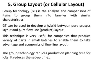plant layout ( Operation Research ) | PPT