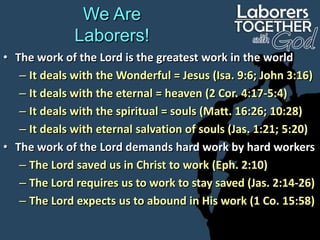 Detailed study of 1&2 Corinthians: Lecture 4; 1 cor 3 | PPT