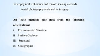 Lecture note on geology for petroleum and mining engineers | PPTX