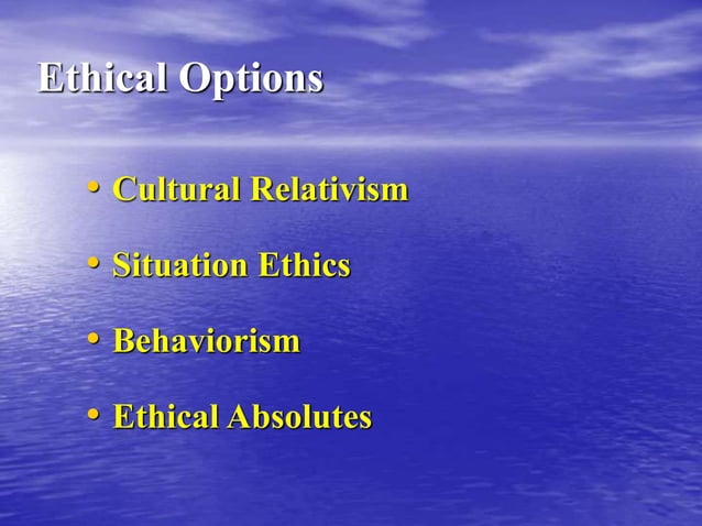 Lecture 4: Christian Ethics | PPT