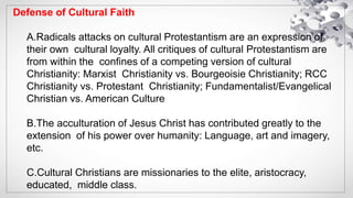 Lecture 4, Christ of Culture | PPSX