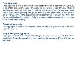 Lecture 4, constituents of concrete-coarse aggregate | PPT | Civil ...