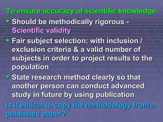 Lecture-4 Ethics of Research for research purposes.ppt