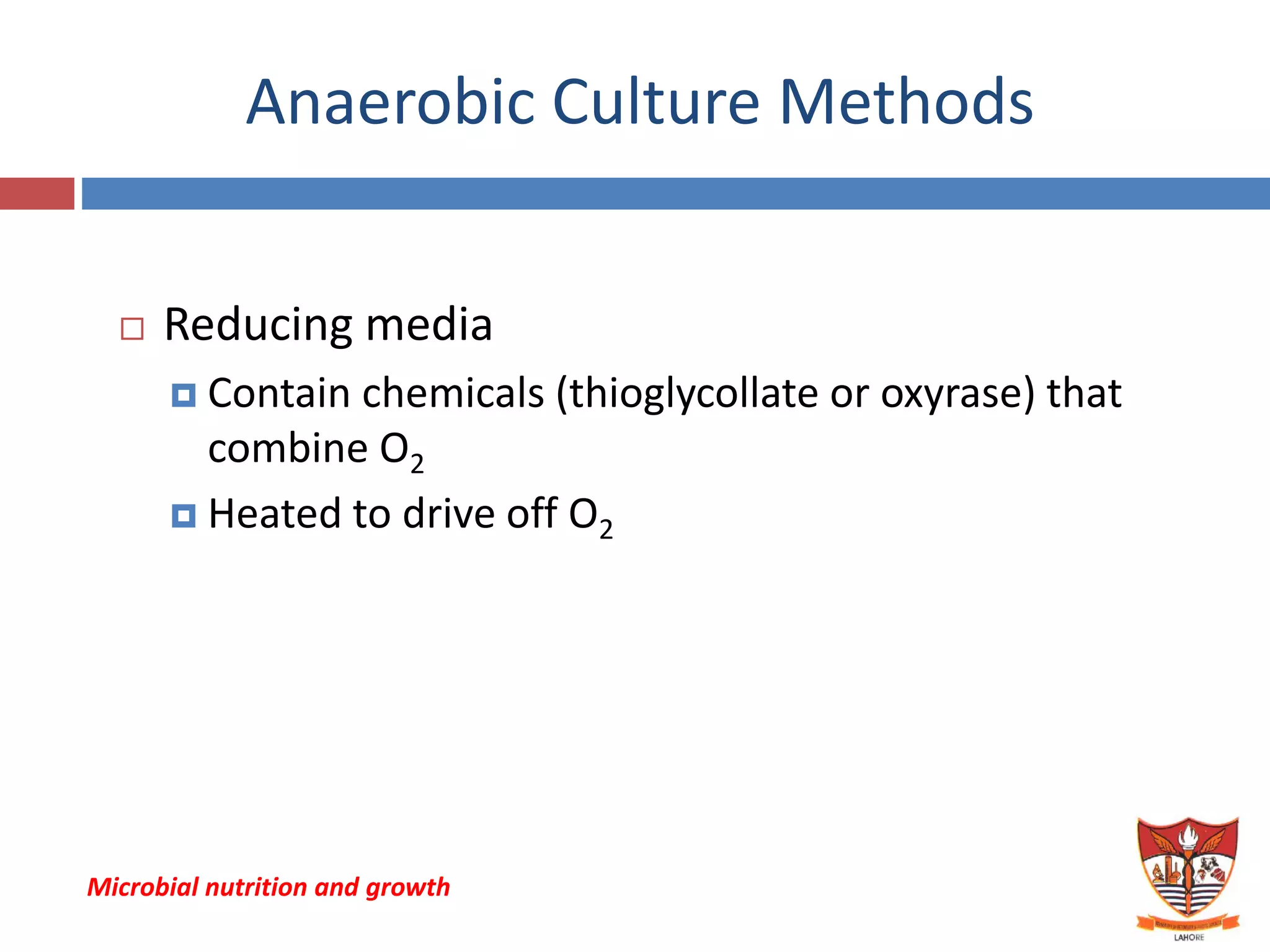 microbial nutrition and growth | PDF