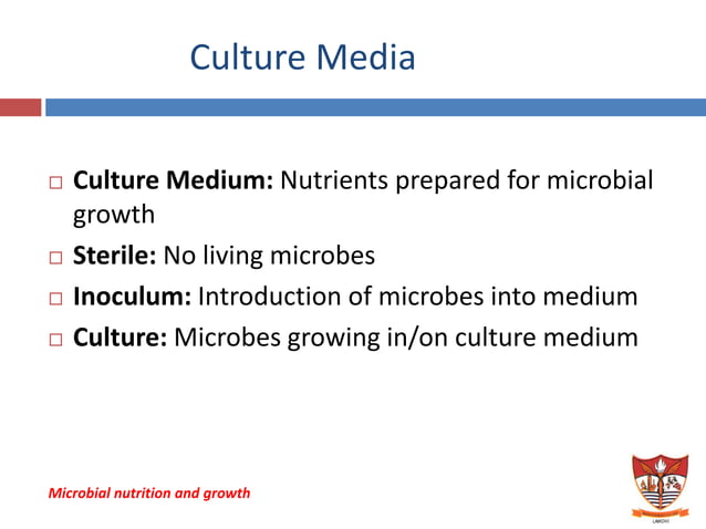 microbial nutrition and growth | PDF