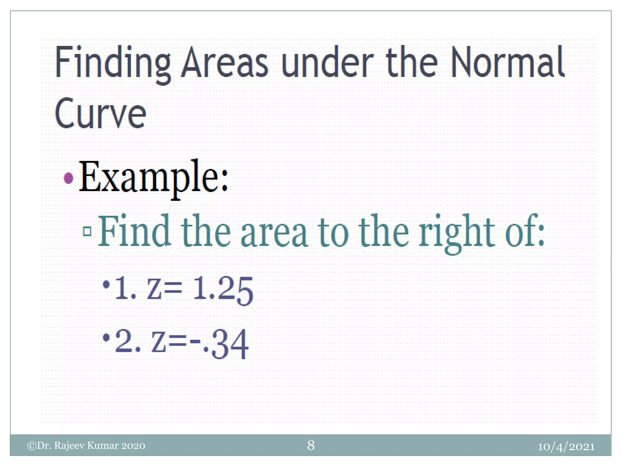 Lecture 4 normal curve, skewness, and hypothesis | PPTX