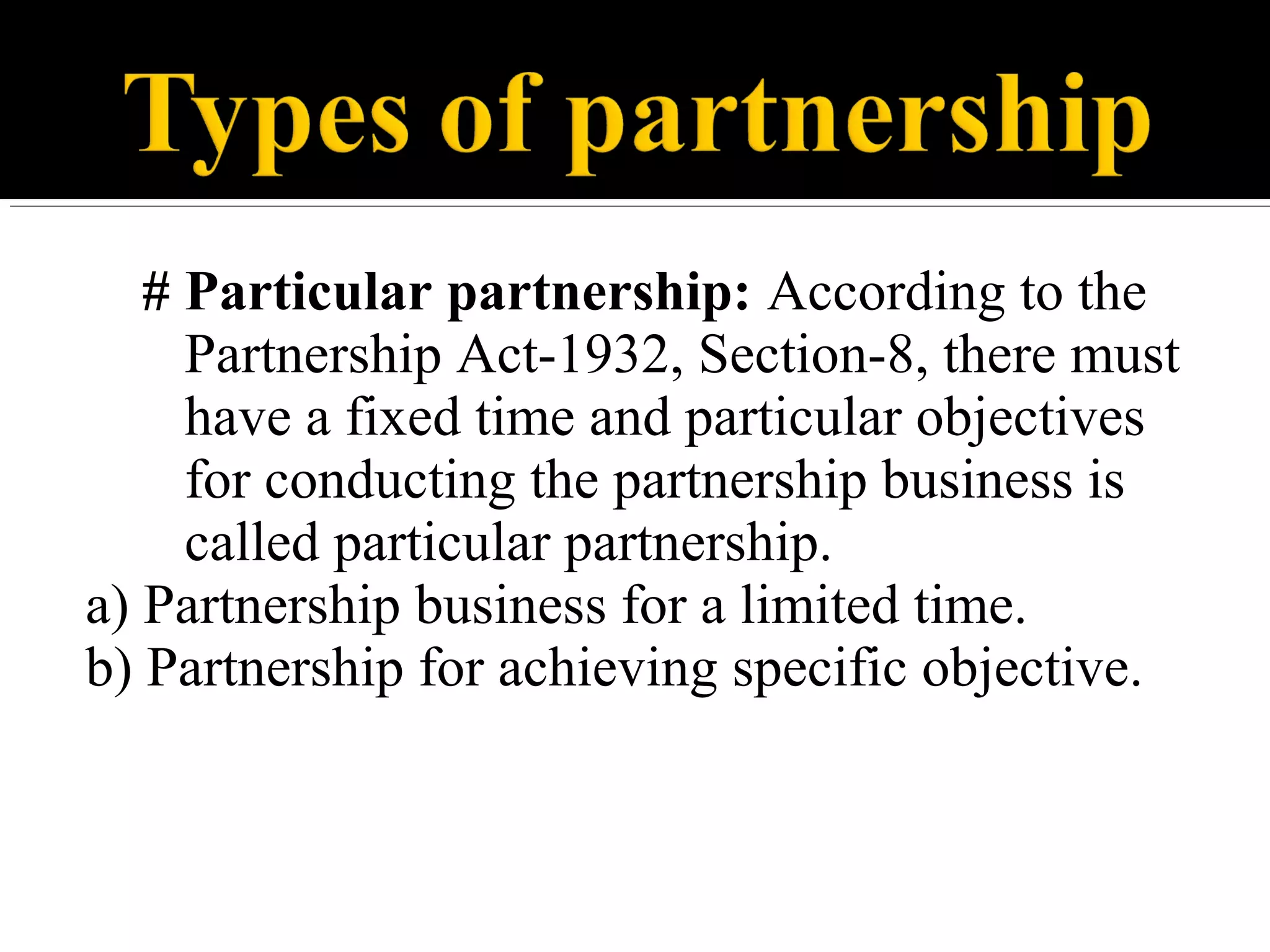 Partnership | PPT