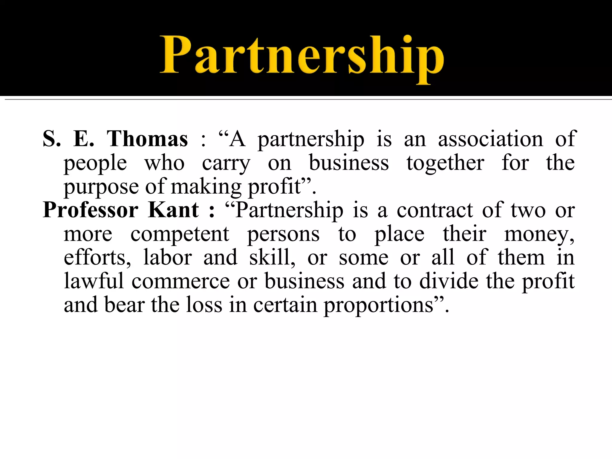 Partnership | PPT