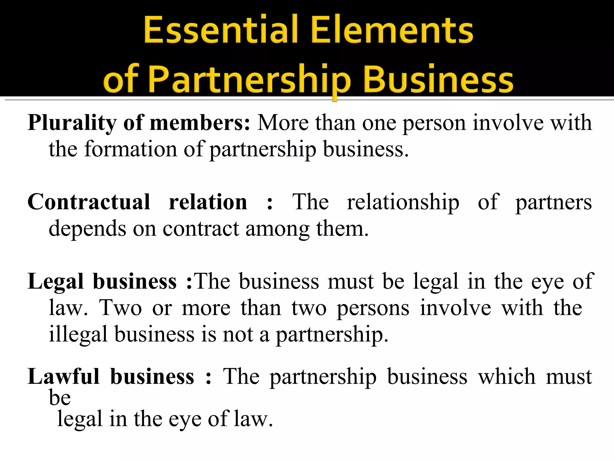 Partnership | PPT