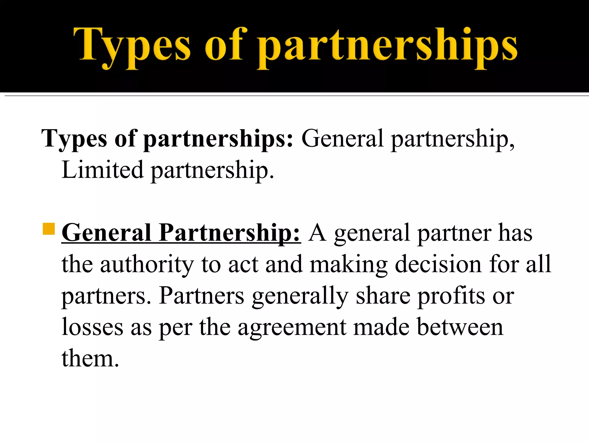 Partnership | PPT