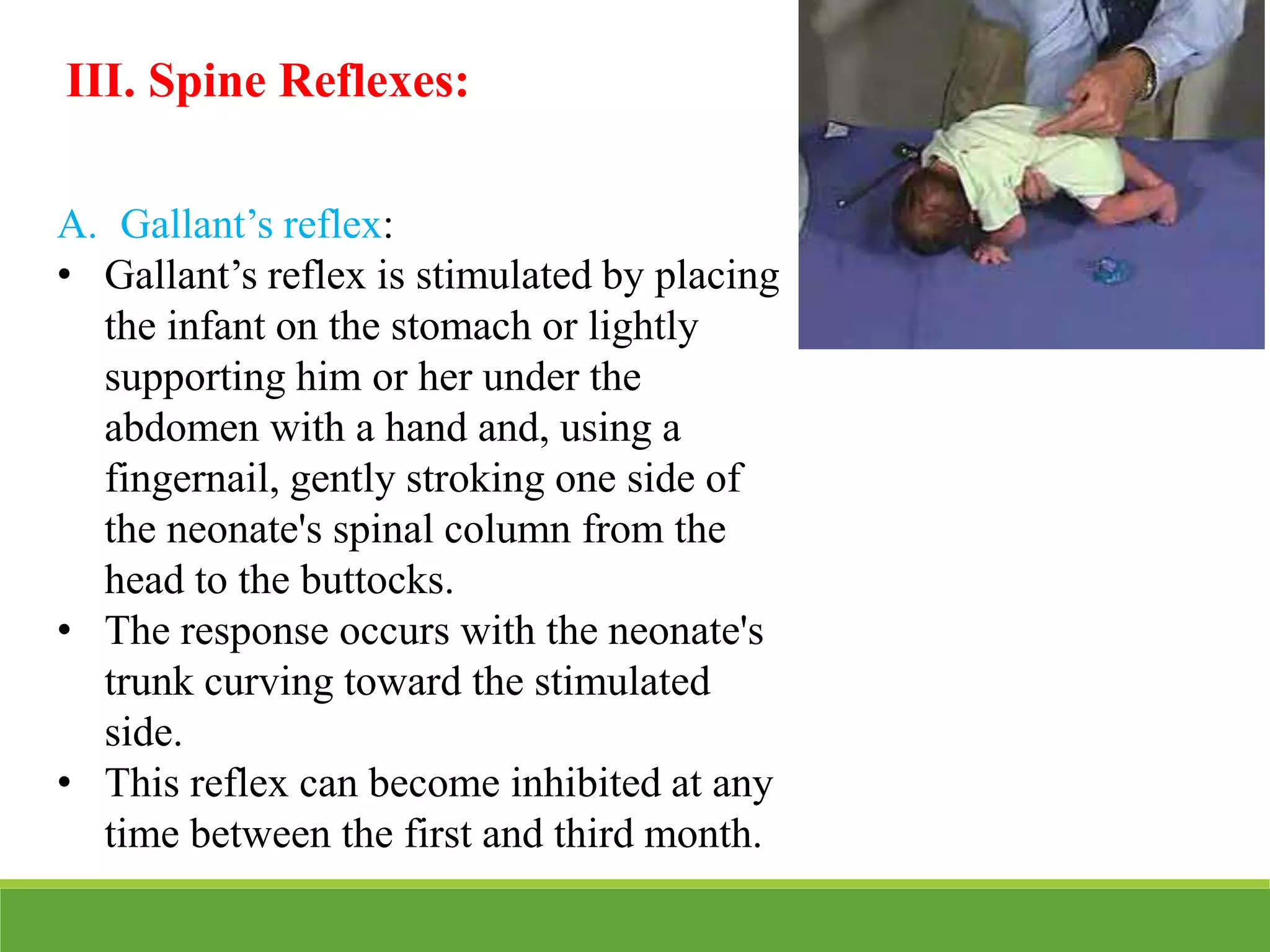 Lecture 5. Neonatal reflexes | PPTX