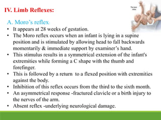 Lecture 5. Neonatal reflexes | PPTX