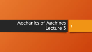 Mechanics of machines animated slides with proper videos and working ...