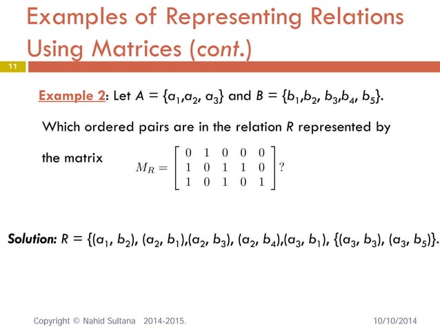 Chapter 2: Relations | PDF