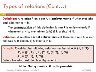 Asymmetric Relation