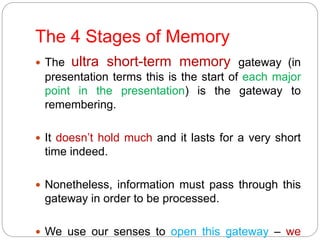 How people remember what they forget | PPTX