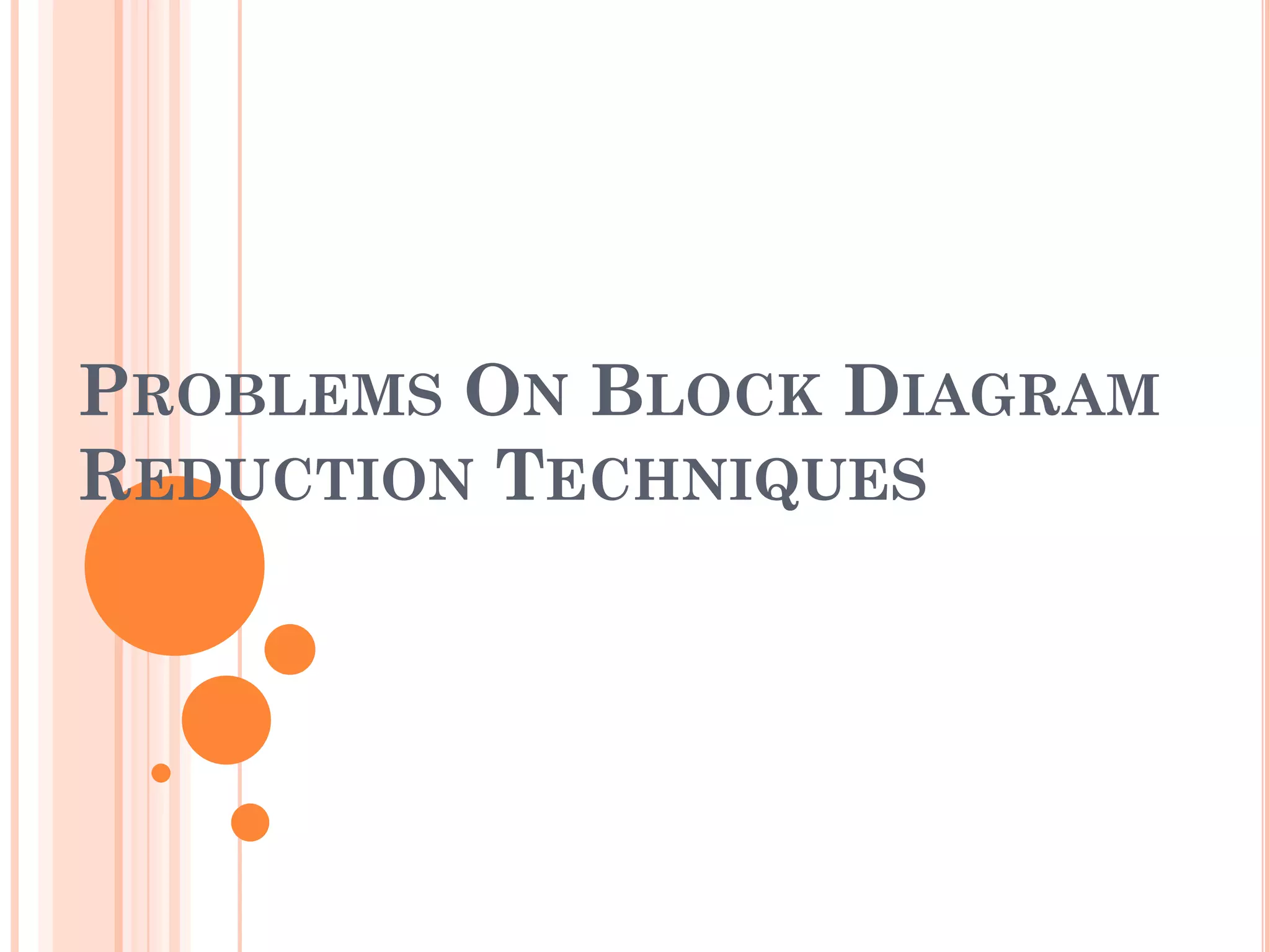 Problems-On-Block-Diagram-Reduction | PDF